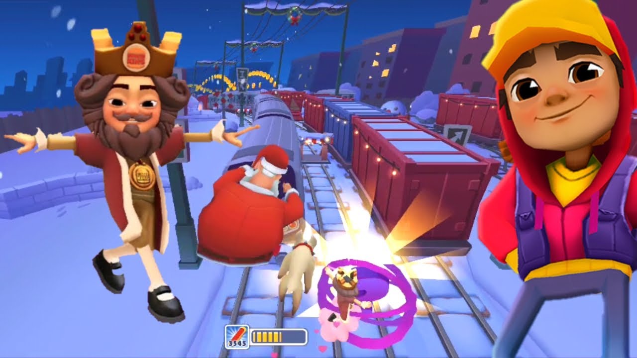 SUBWAY SURFERS SUBWAY CITY XMAS 2022 : BURGER KING - YouTube