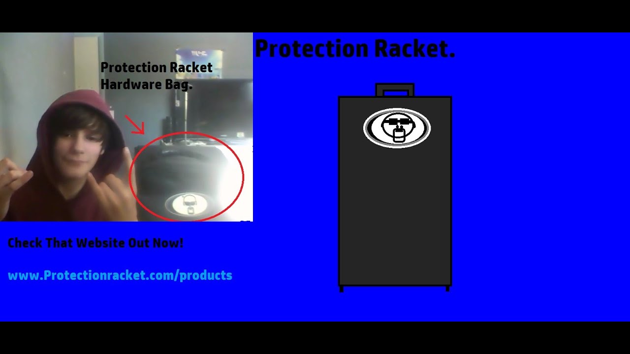 Protection Racket Hardware Case Being Used As A Multi Tom Bag - YouTube