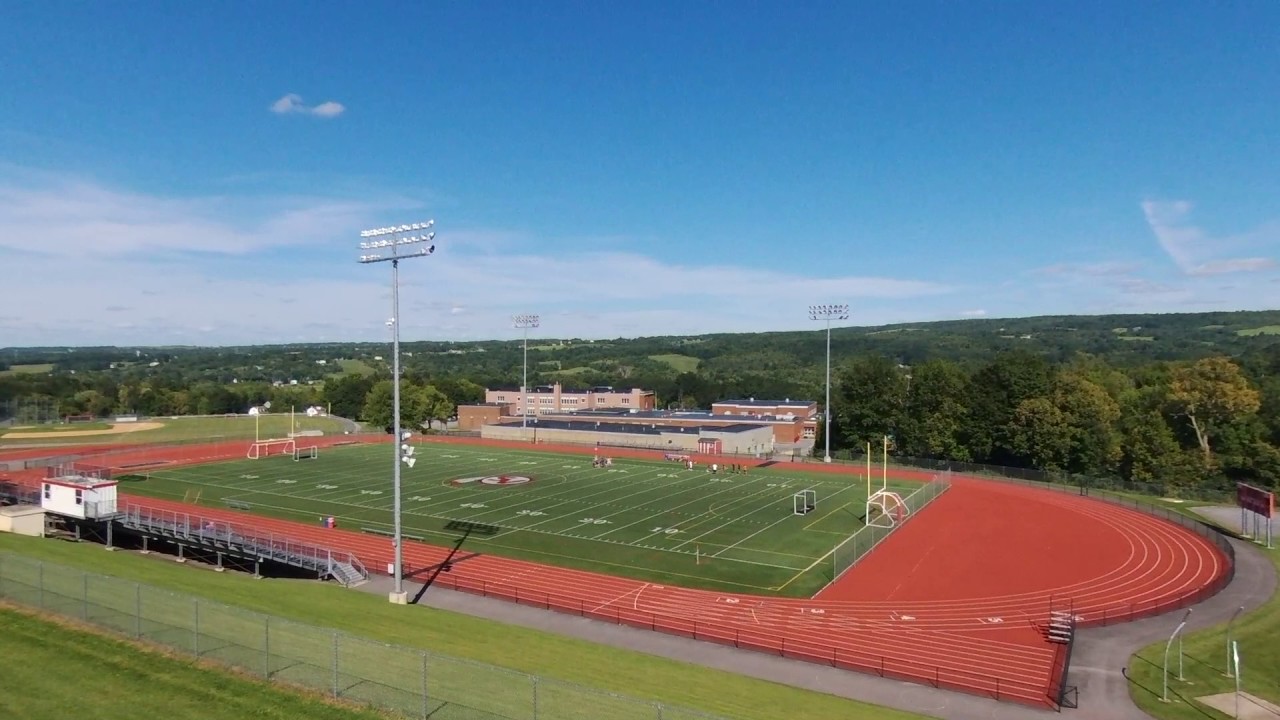 Drone Video Ep 2/ MY NEW SCHOOL IN USA / SAUQUOIT VALLEY HIGH SCHOOL ...