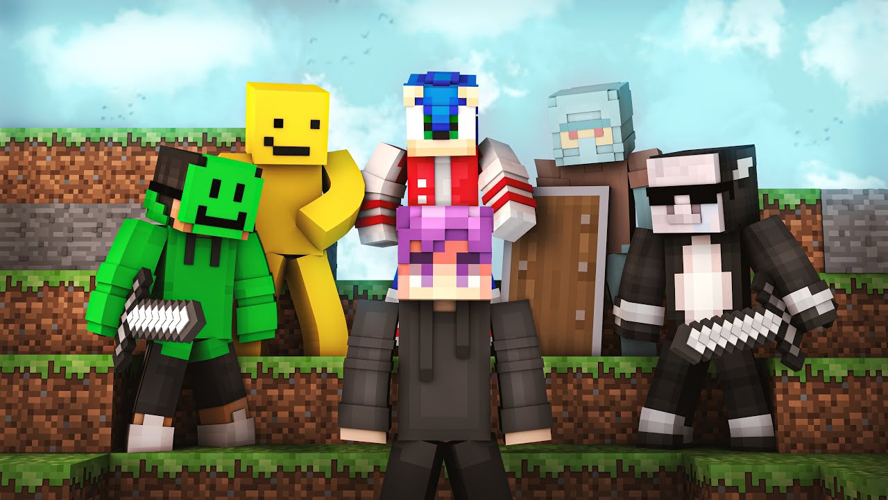 SAGI vs 5 ŁOWCÓW (minecraft manhunt) - YouTube
