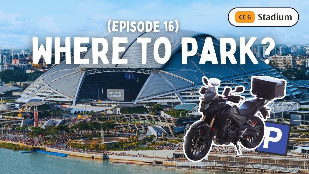 Motorcycle Parking at National Stadium | Where to Park? (Ep 16) - YouTube