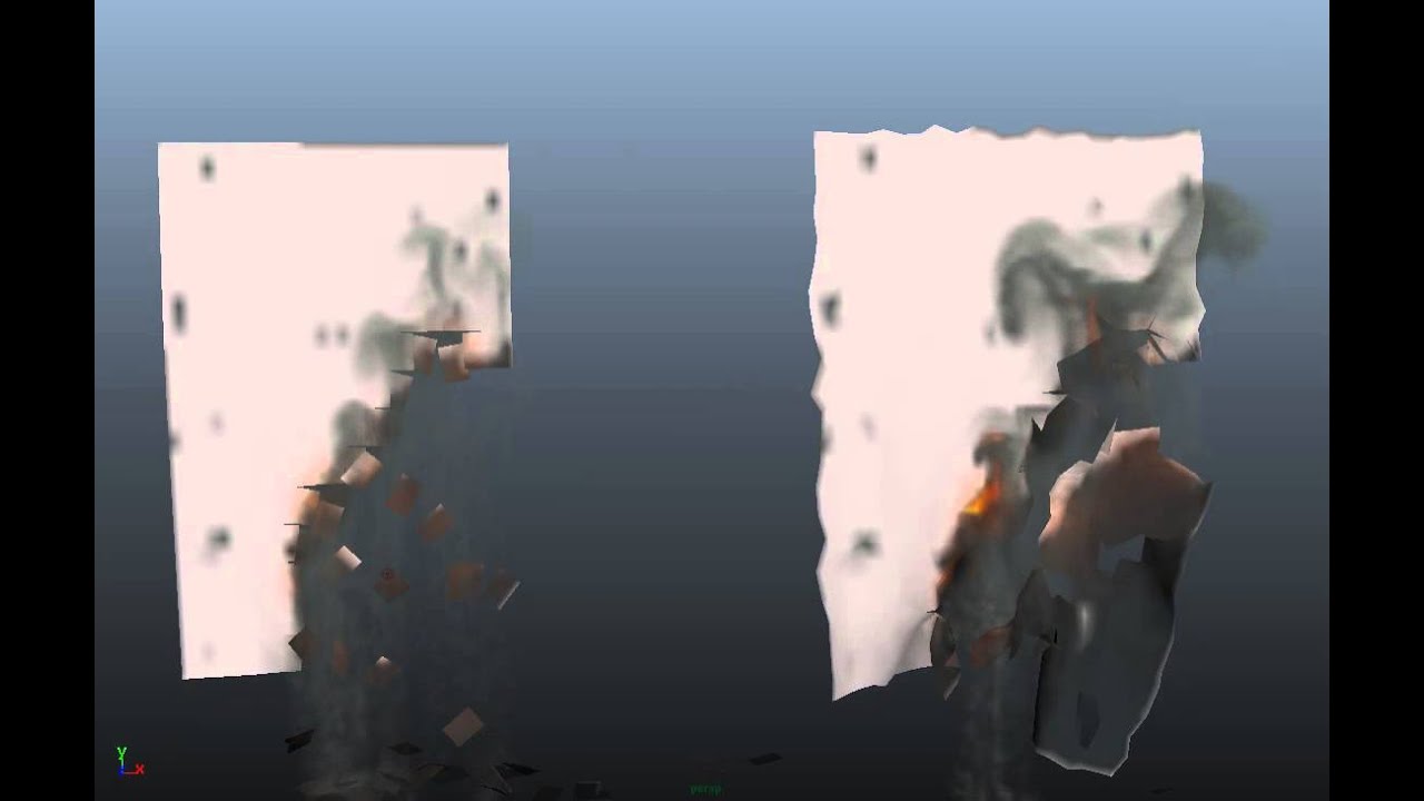 Cloth burn test - YouTube
