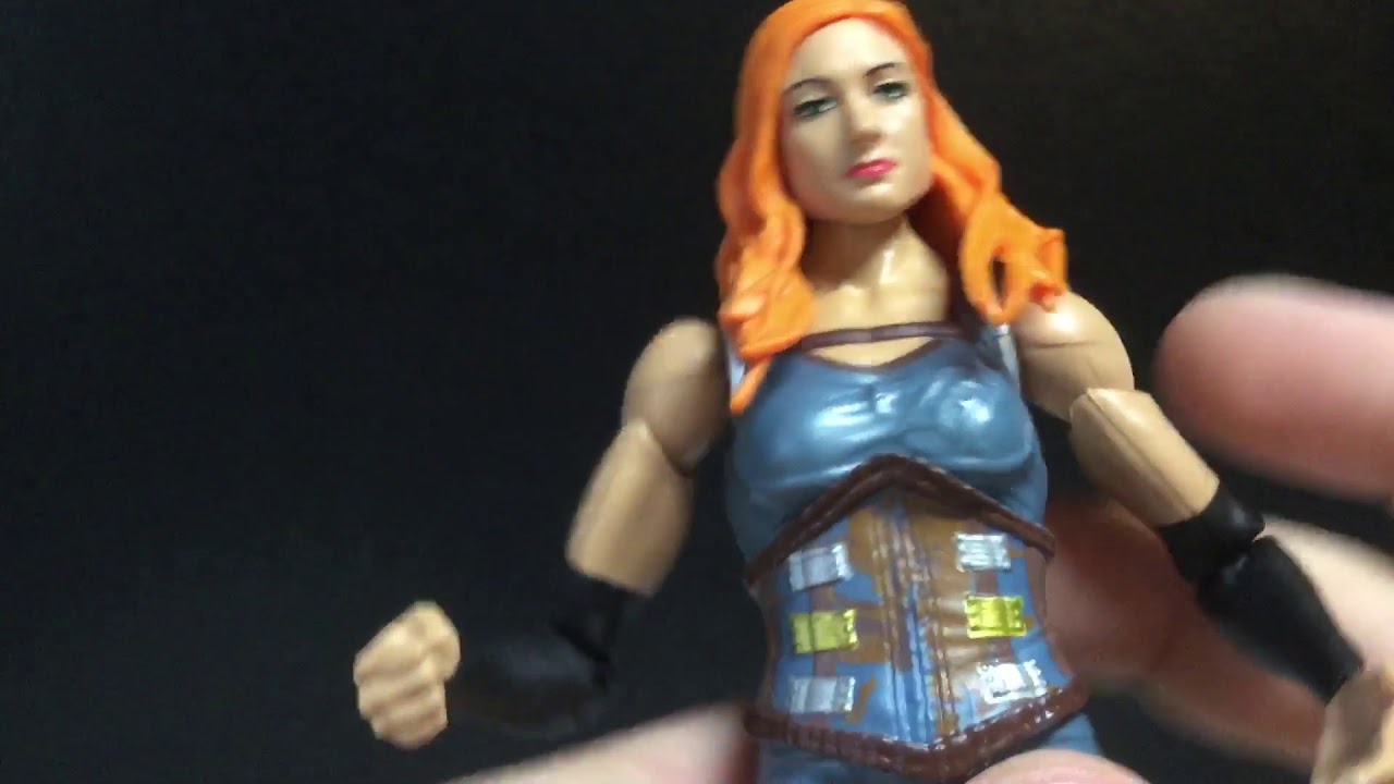 Review Wwe Elite Series 49 Becky Lynch Action Figure Youtube