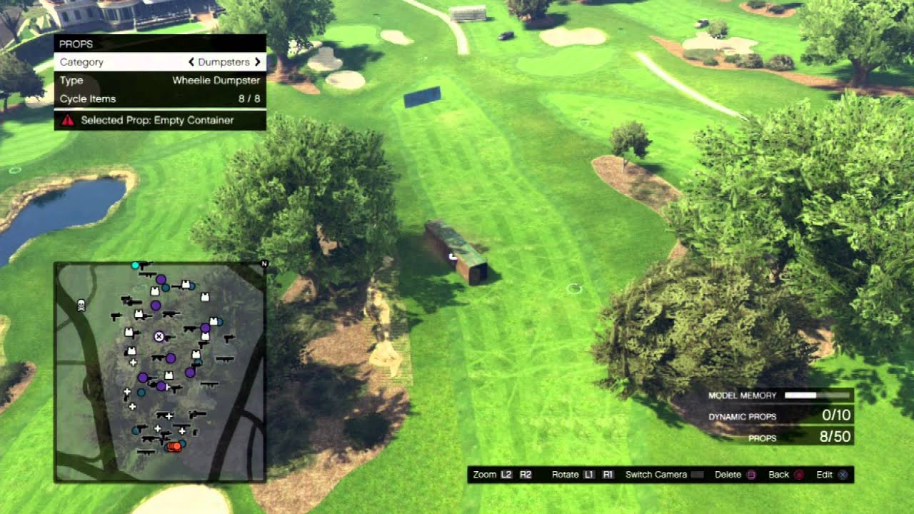 GTA V Content Creator [Deathmatch] - Golf Course Shootout - YouTube