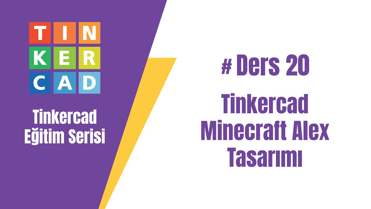 20# Tinkercad - Minecraft Alex Tasarımı - YouTube