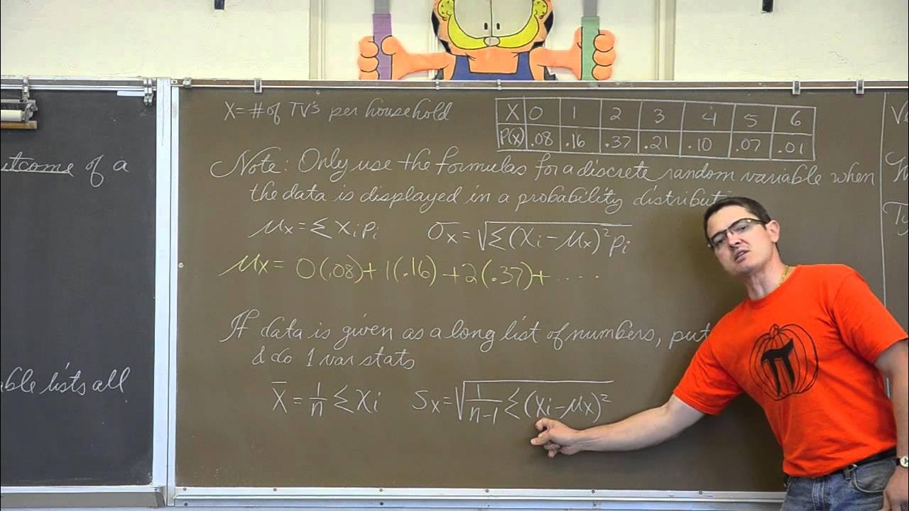 Discrete & Continuous Random Variables (Full Length) - YouTube