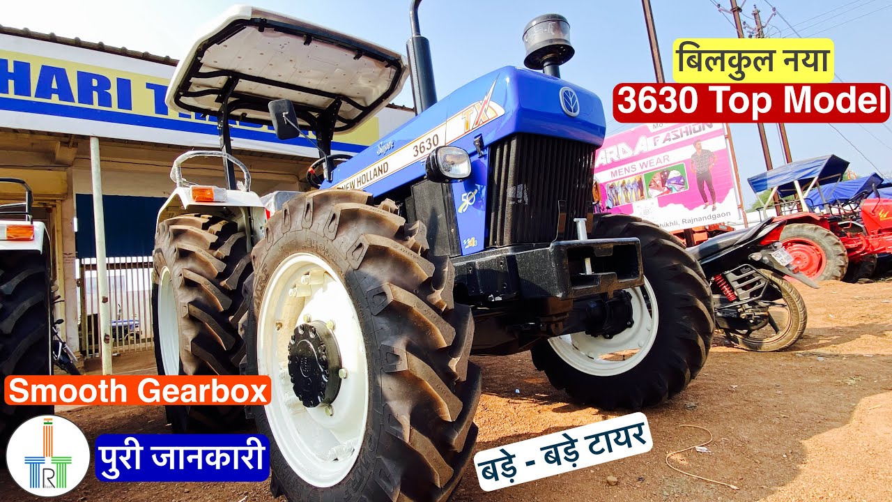 Newholland 3630 New 50hp 4x4 Tractor Top Model 🔥 NH 3630 TX Super+ 4WD ...