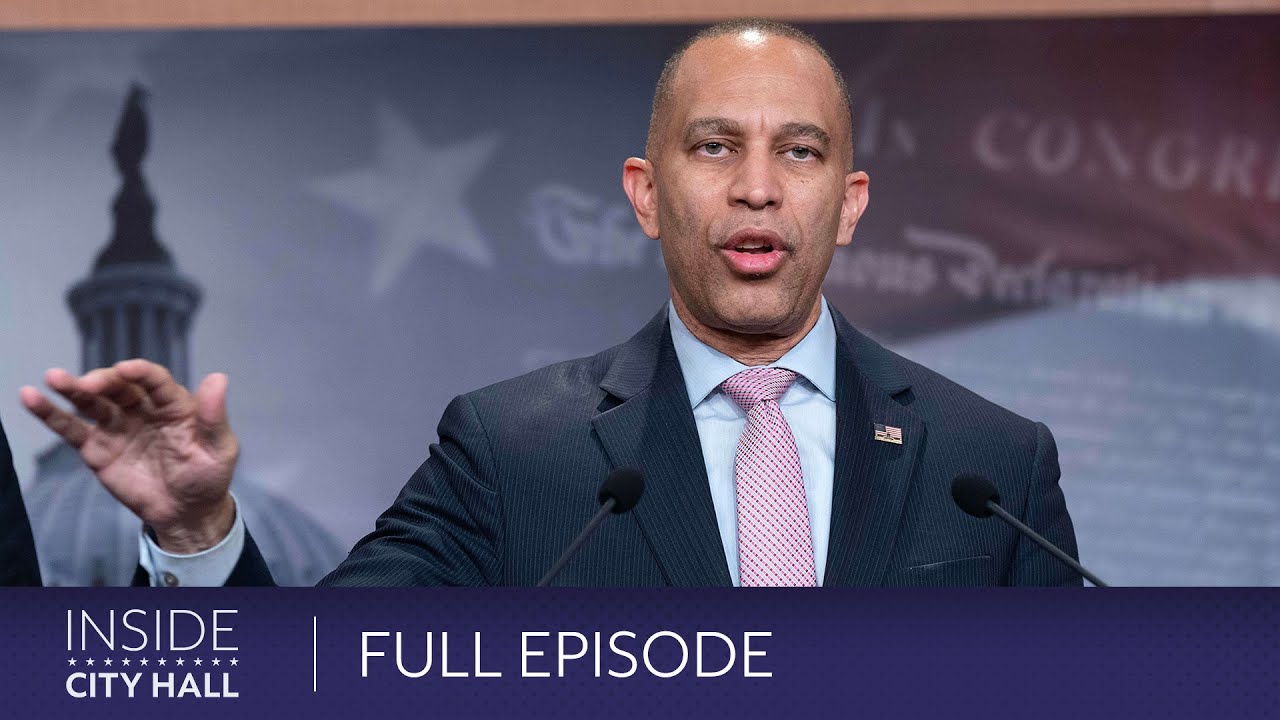 Rep. Jeffries on dismissed James Comey and Letitia James cases | Inside ...