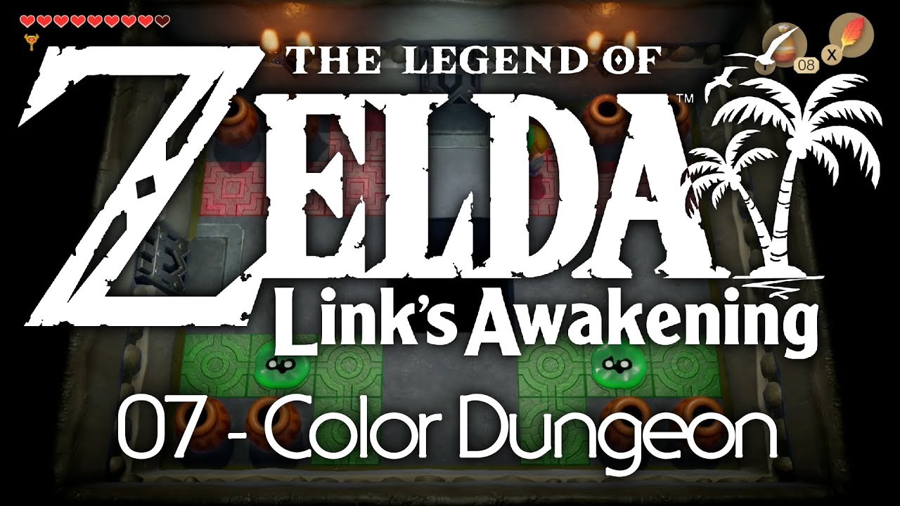 Link's Awakening 07 - Color Dungeon - Nintendo Switch - YouTube