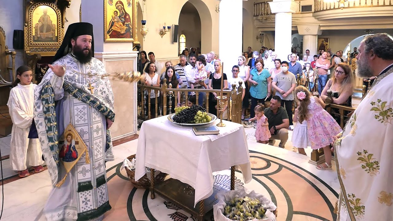 ΙΝ ΚΟΙΜΗΣΕΩΣ ΘΕΟΤΟΚΟΥ ΠΡΑΣΙΝΟΥ ΛΟΦΟΥ-ΕΟΡΤΗ ΜΕΤΑΜΟΡΦΩΣΕΩΣ ΤΟΥ ΣΩΤΗΡΟΣ ...