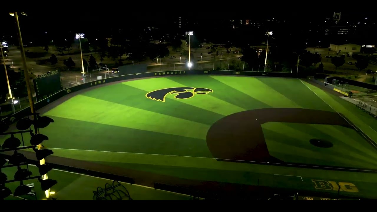 Iowa Baseball Gets New AstroTurf Field - YouTube