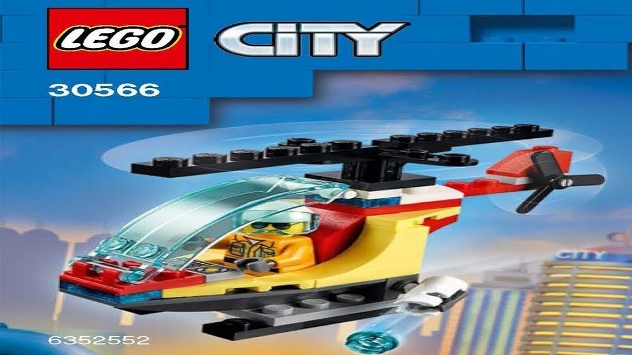 LEGO City 30566 Fire Helicopter - YouTube
