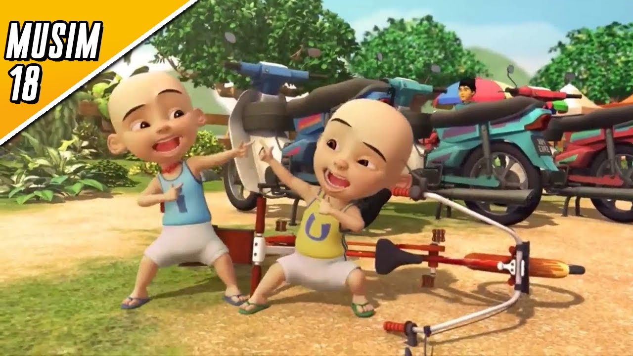Upin & Ipin Musim 18 - Basikal Baru Buatan Tok Dalang | Upin Ipin ...