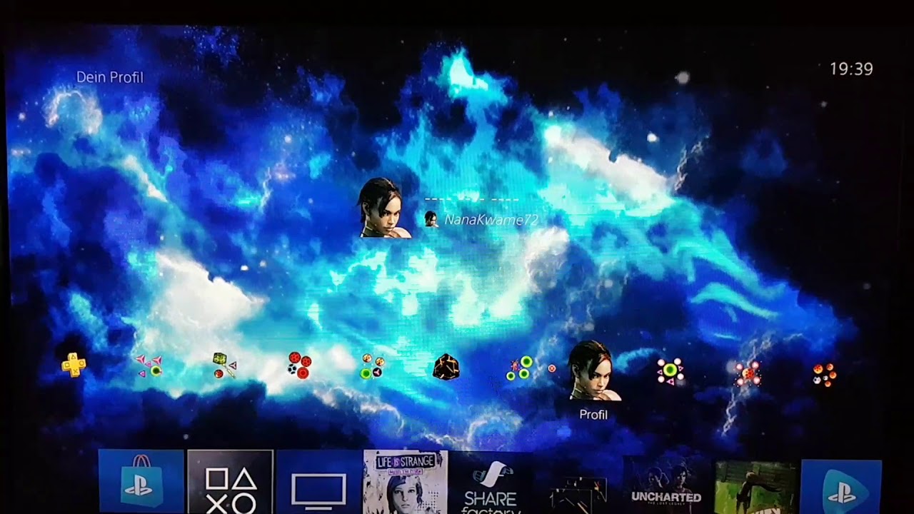 MasterCube Nebelfleck Dynamisches Thema Ps4 Design - YouTube