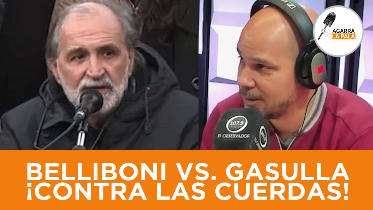 Gasulla se plantó contra el zurdo Belliboni y lo dejó contra las ...
