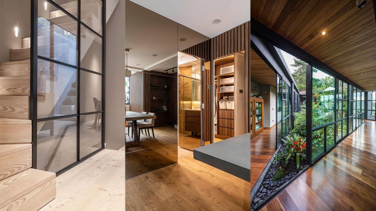 Interior design glass walls | interior design with glass | glass doors ...