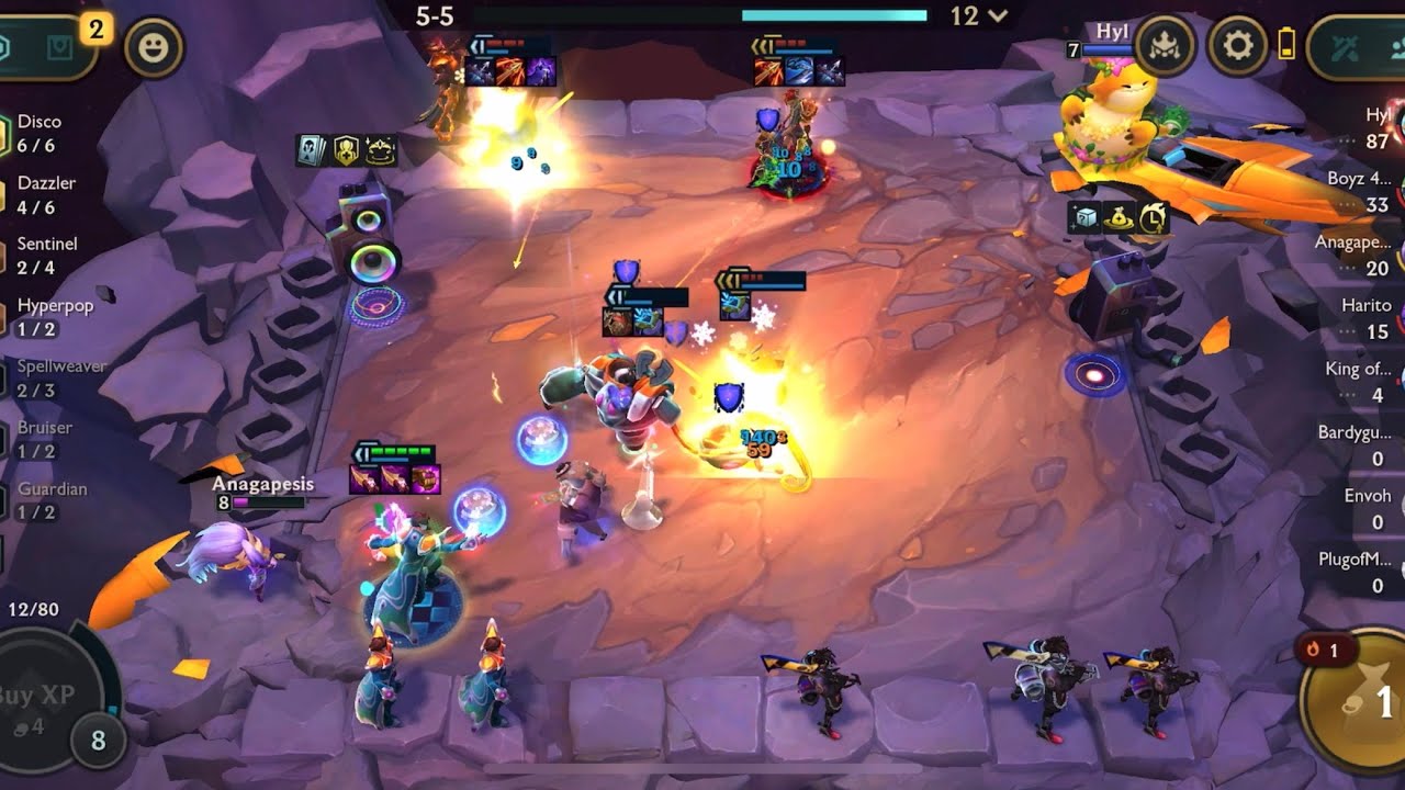 TFT Disco Twisted Fate Dominance: Nami Headliner & 6 Disco/4 Dazzler vs ...