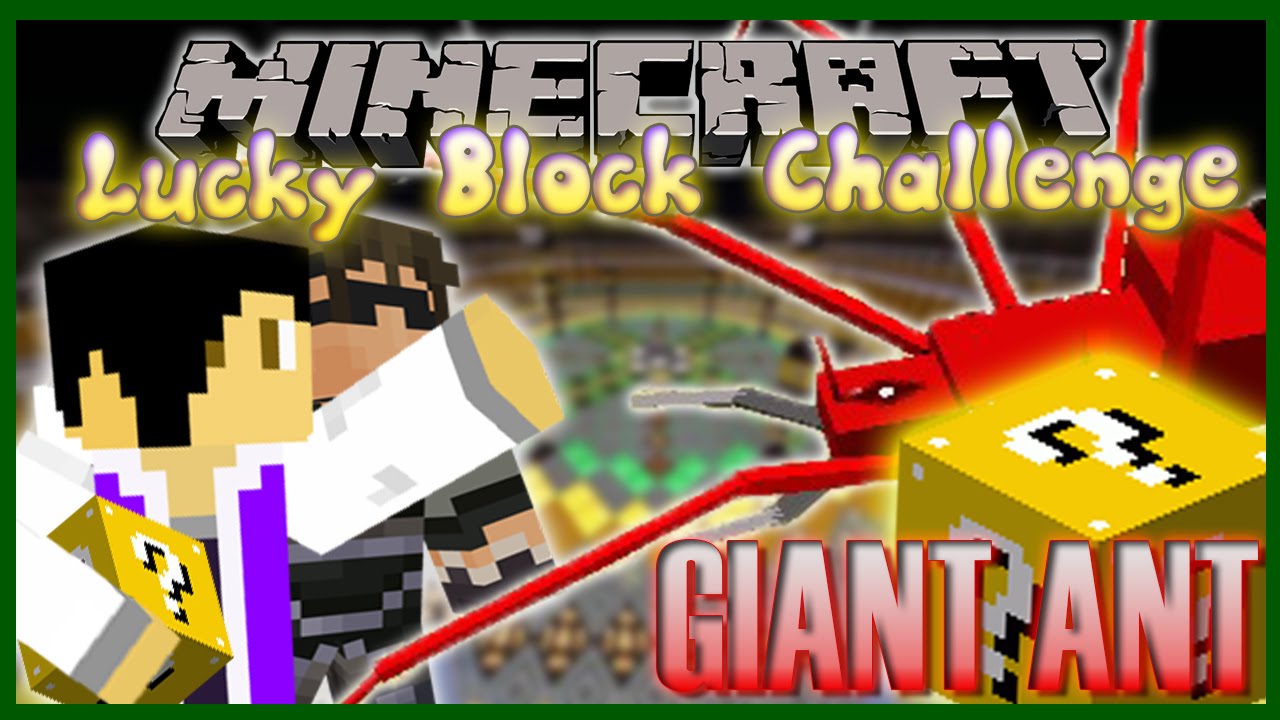 Minecraft: Lucky Block Challenge! - GIANT RED ANT!! - YouTube