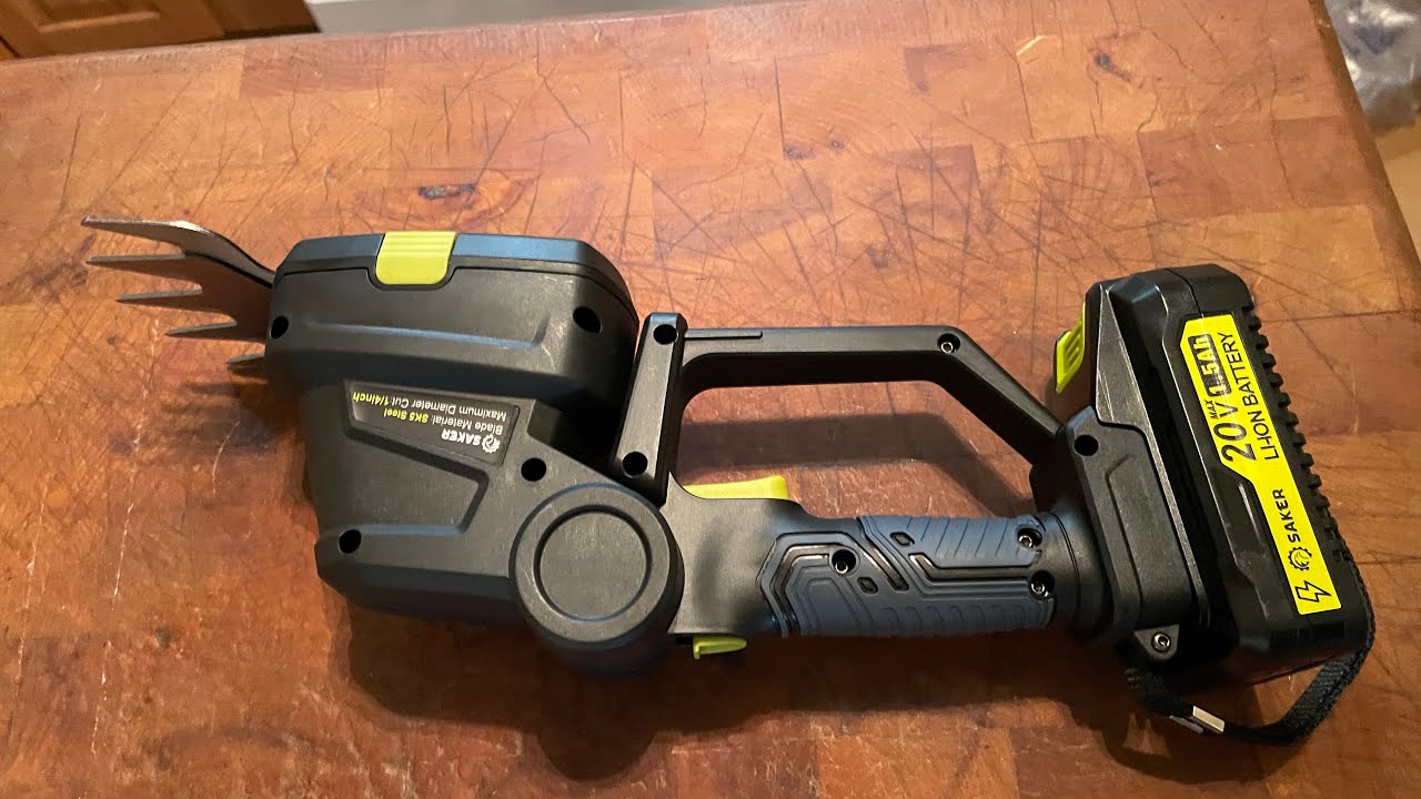 So Excited!!! UNBOXING MY NEW SAKER 2 in 1 Saw/Trimmer 💜💜💜 #SAKER # ...