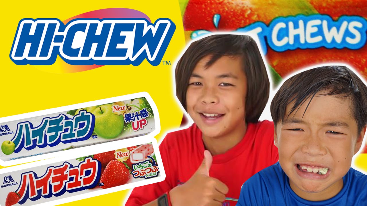Kids Candy Review: Japanese Hi Chew Candy (Strawberry and Green Apple ...