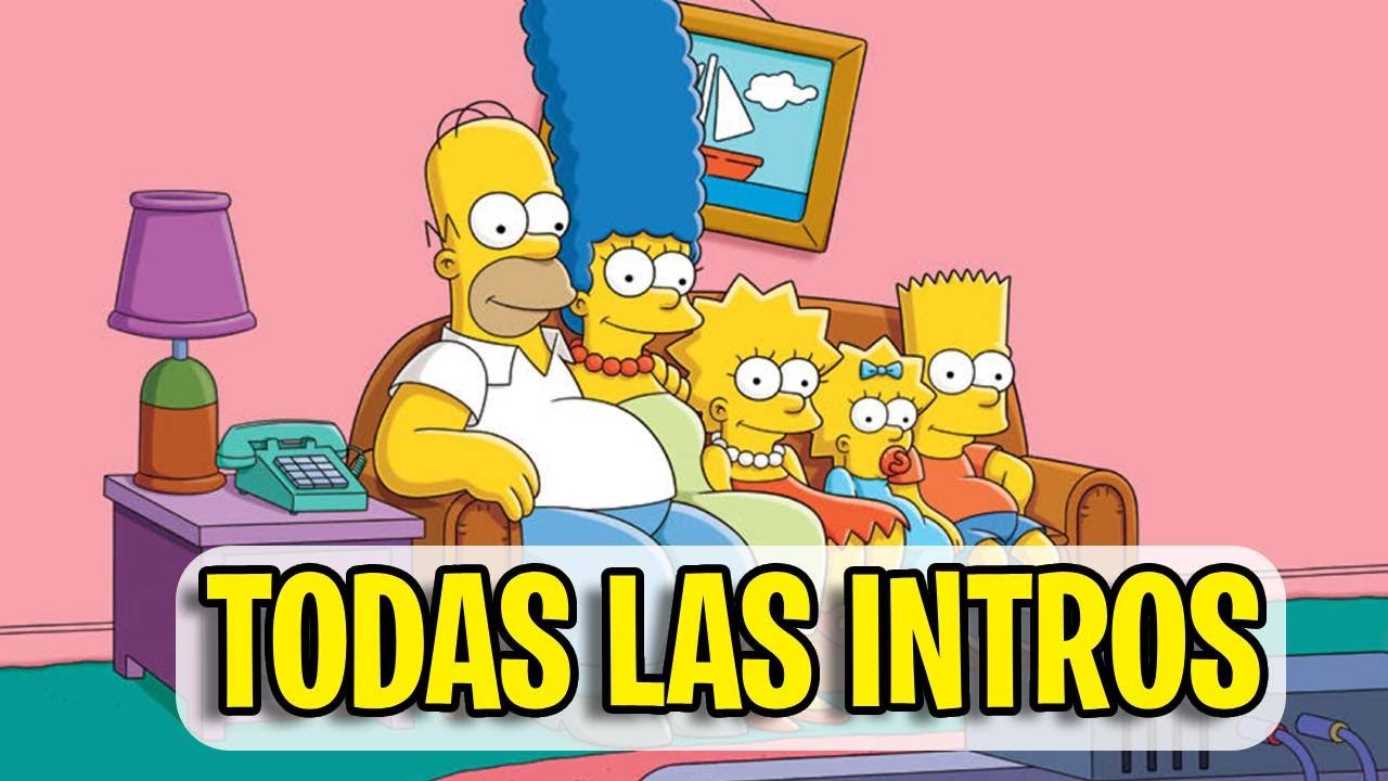 Todas las Escenas de Intro de los Simpsons: ¡Cada Sillón es Diferente ...