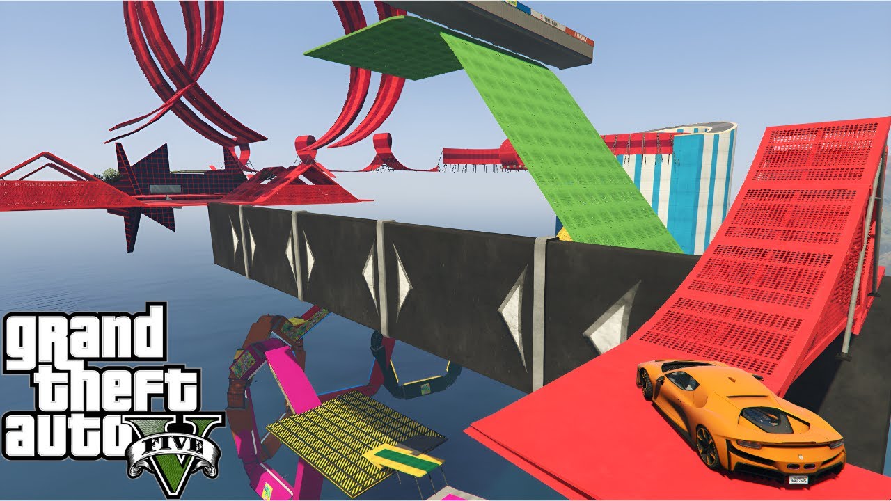 GTA Parkour Race Only 855.441% Can Complete This Race in GTA 5! - YouTube