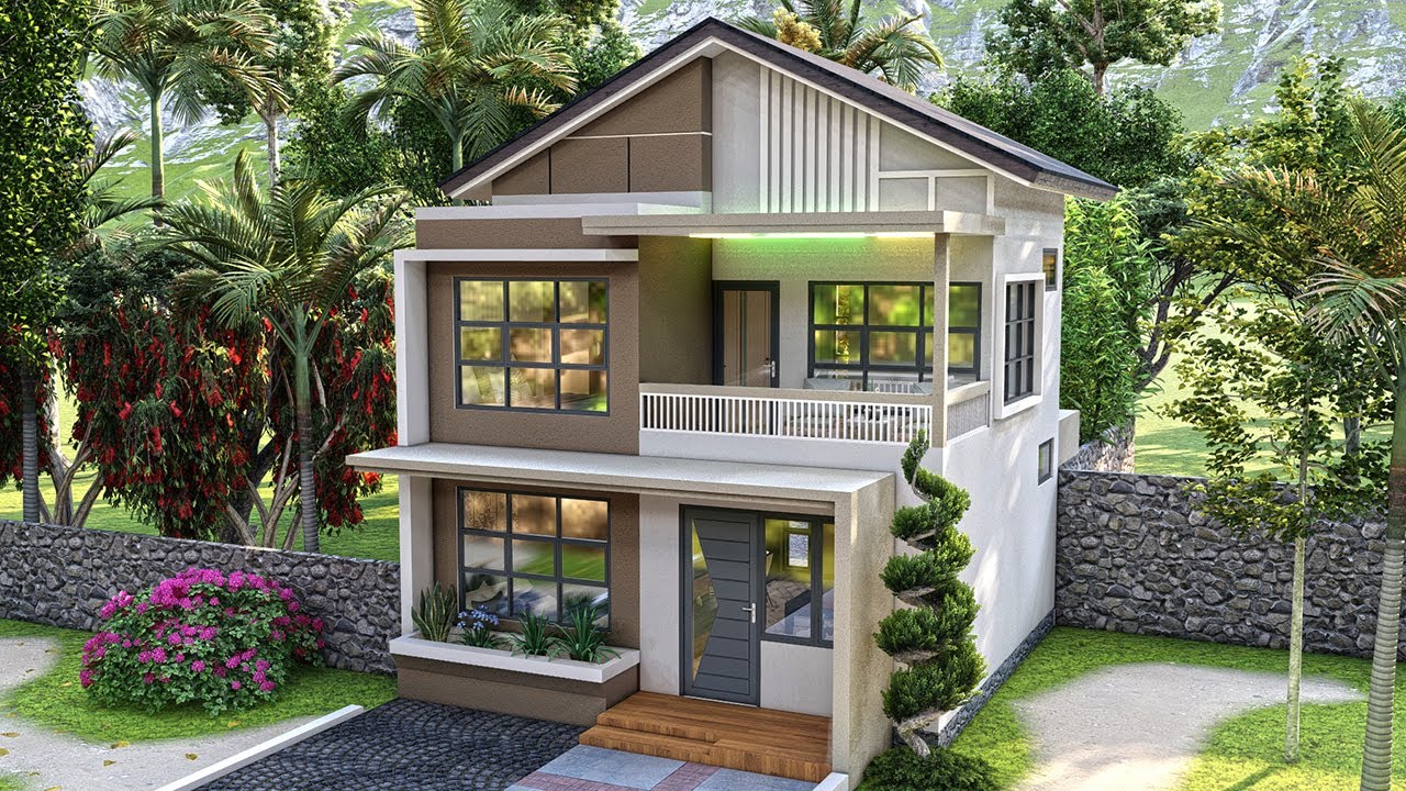 New Ideas for Small House 6,5x6 Meter for 3 Bedroom - 2 Storey House ...
