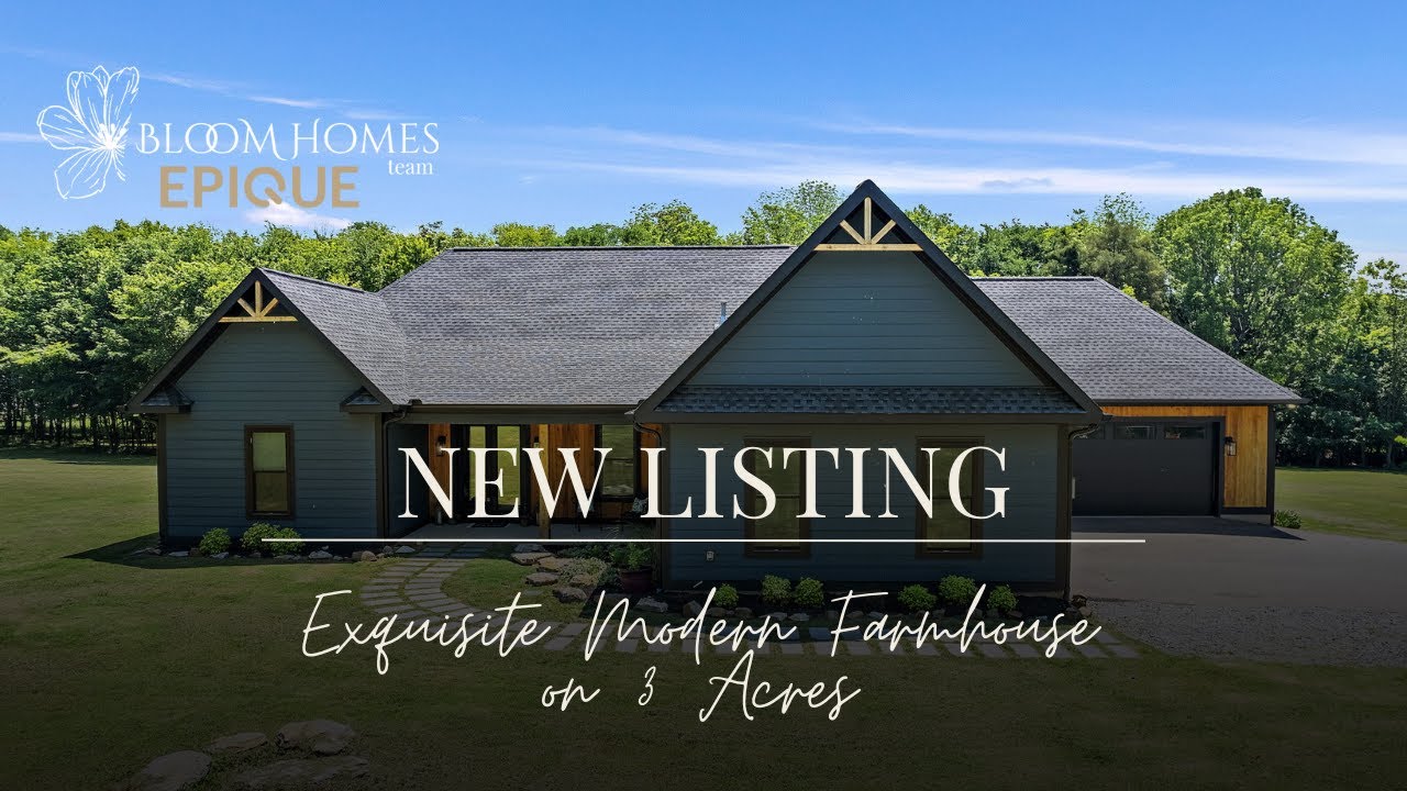 Stunning Modern Farmhouse on 3 Acres Near Percy Priest Lake | 3431 ...