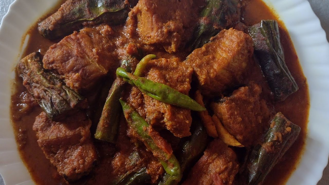 Stingray Fish Curry | শংকর মাছের ঝাল | Spicy Stingray fish | Shankar ...