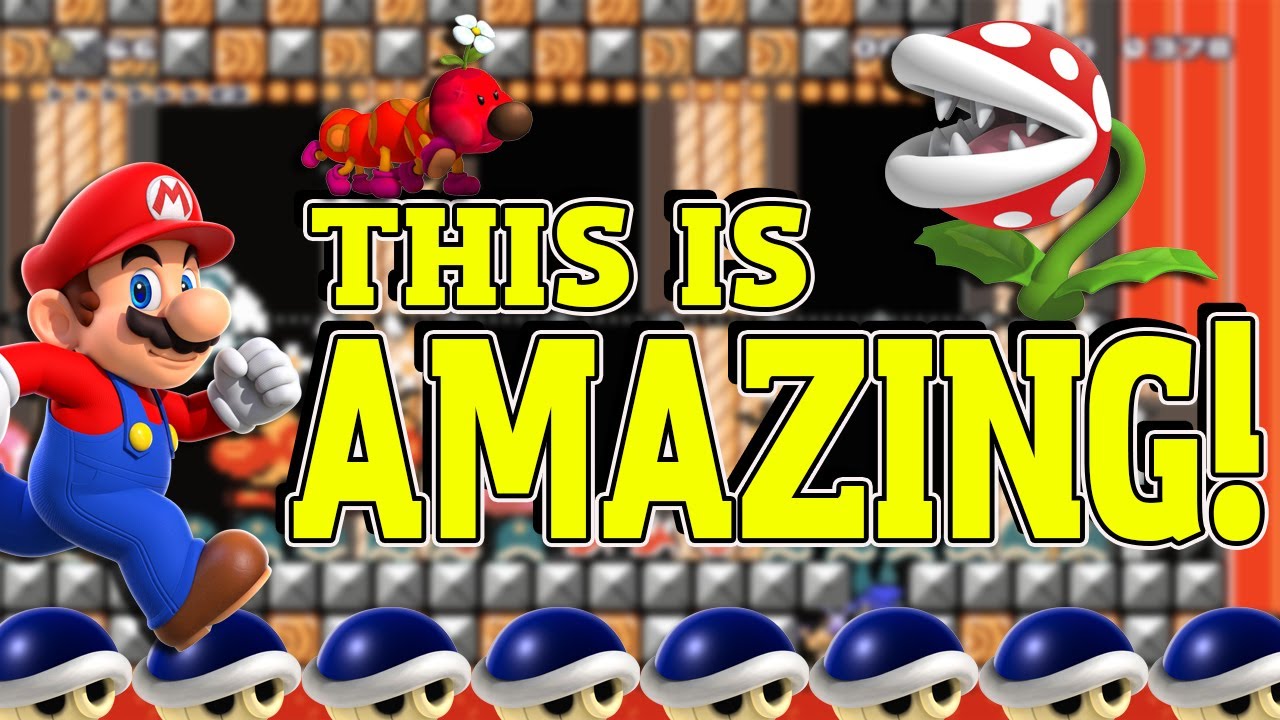 Shell Train II - Super Mario Maker Level Showcase - Awesome Level - YouTube
