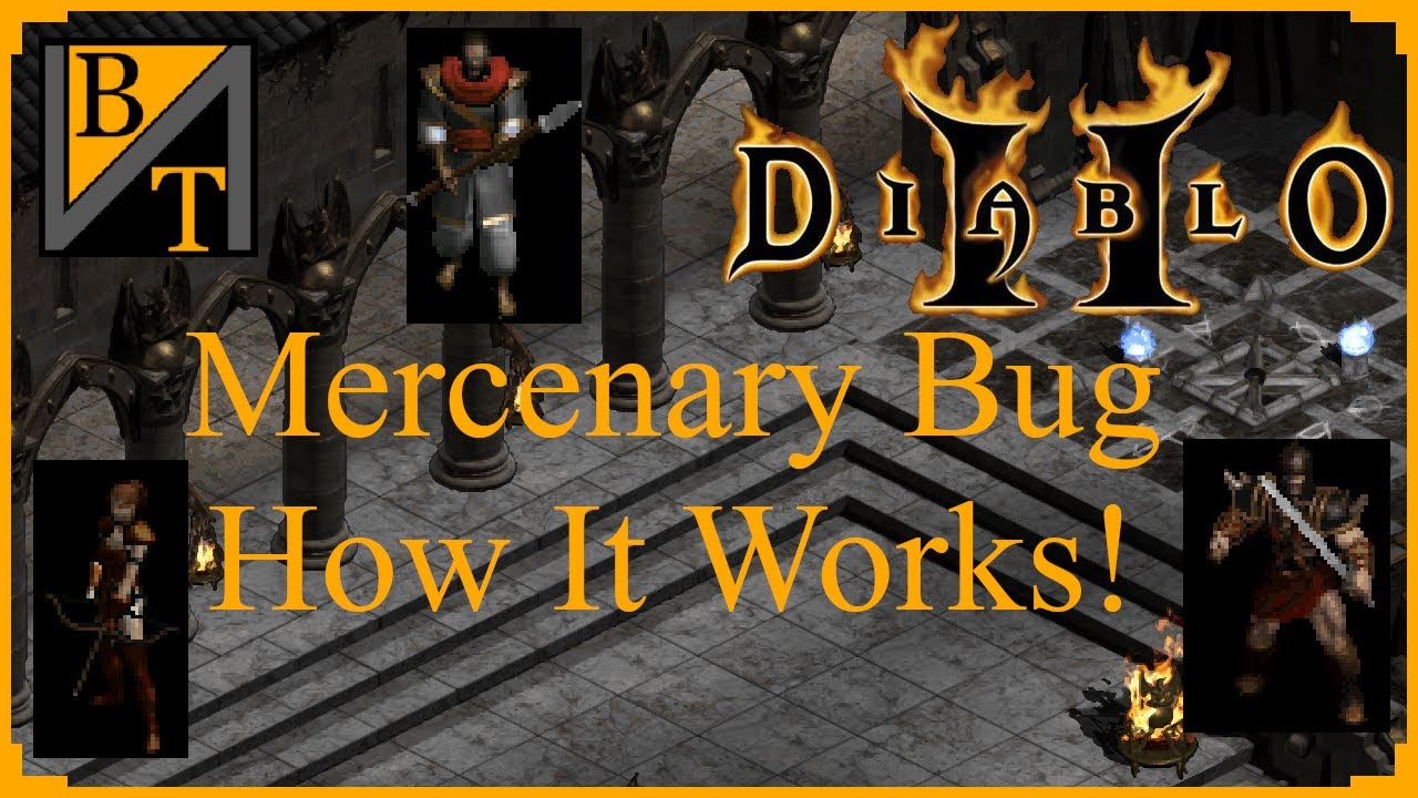 Diablo 2 Mercenary Bug And How It Works! (Doesn’t Work In D2R) - YouTube