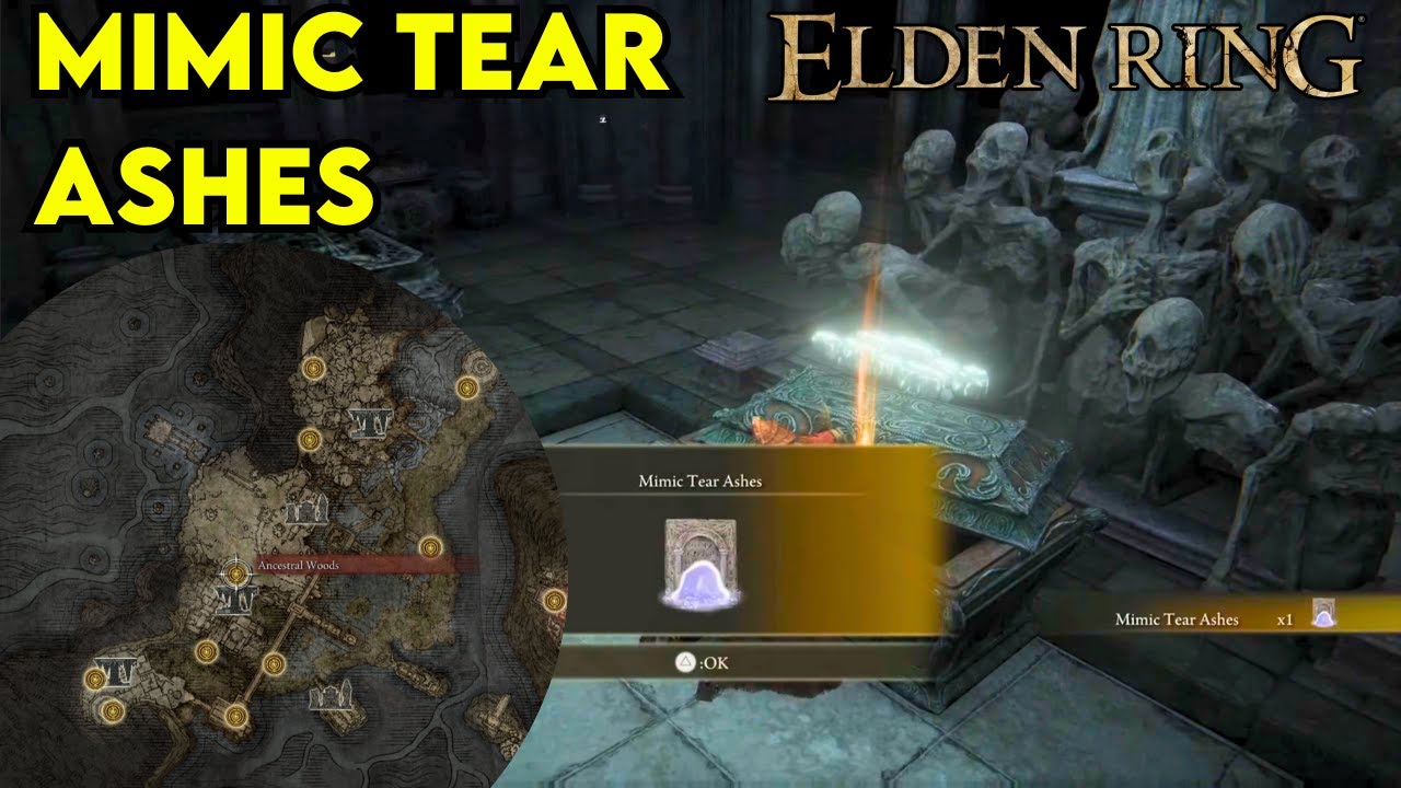 How to get Mimic Tear Ashes EASY in Elden Ring - YouTube
