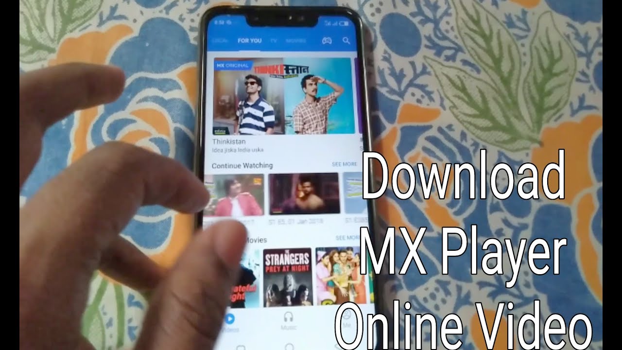 How To Download MX Player Online Video - YouTube