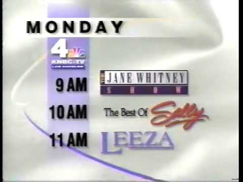 1994 Leeza TV Promo - YouTube