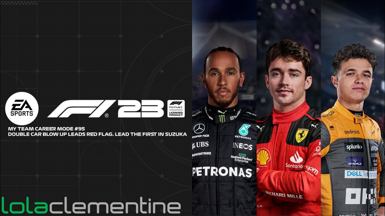 F1 23 My Team Career Mode - Part 95 - Double Car Blow Up leads Red Flag ...