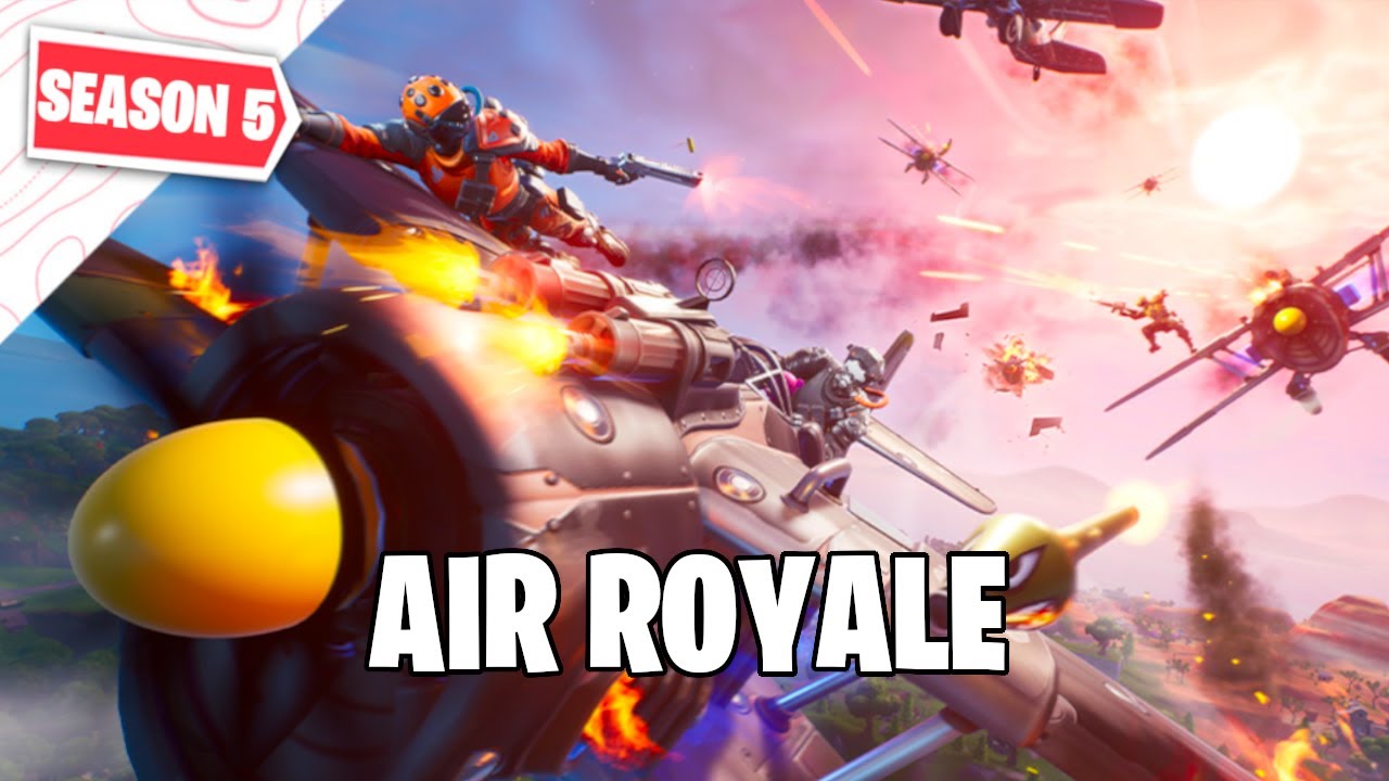 *NEW* AIR ROYALE LTM GAMEPLAY - FORTNITE PLANES UNVAULTED! (CHAPTER 2 ...