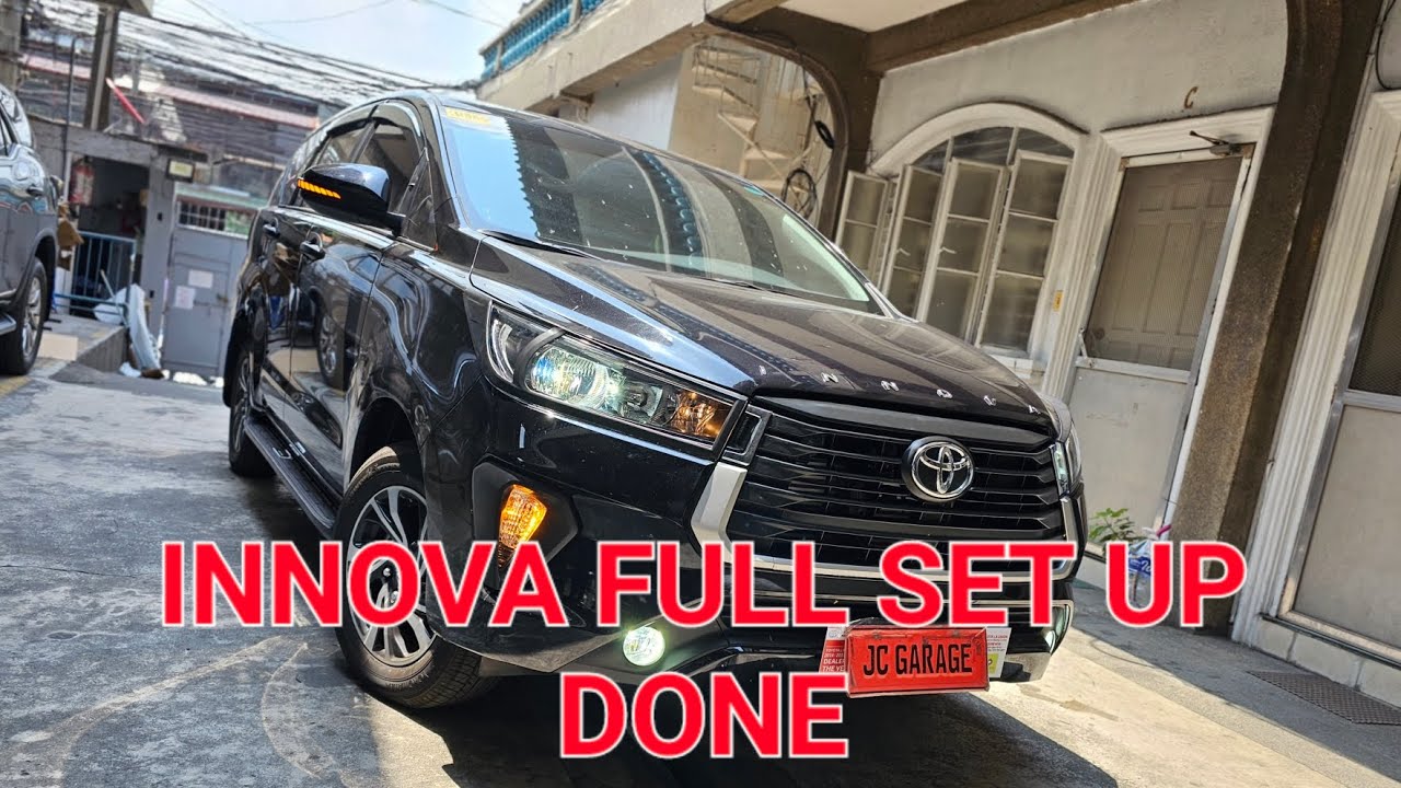 INNOVA FULL SET UP 2023 E MODEL GWAPO ! - YouTube