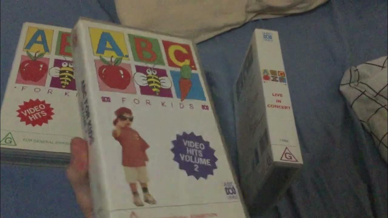 My ABC For Kids Video Selection Australia VHS Collection - YouTube