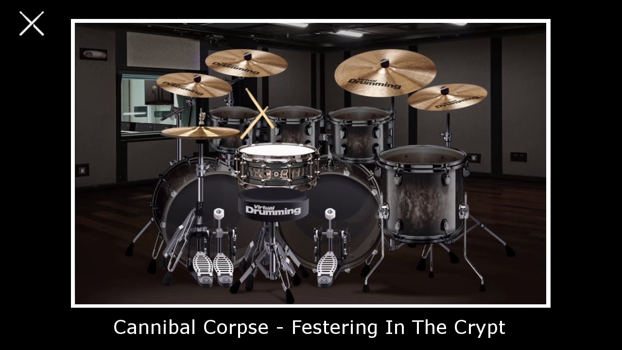 Cannibal Corpse - Festering In The Crypt (Virtual Drumming Cover) - YouTube
