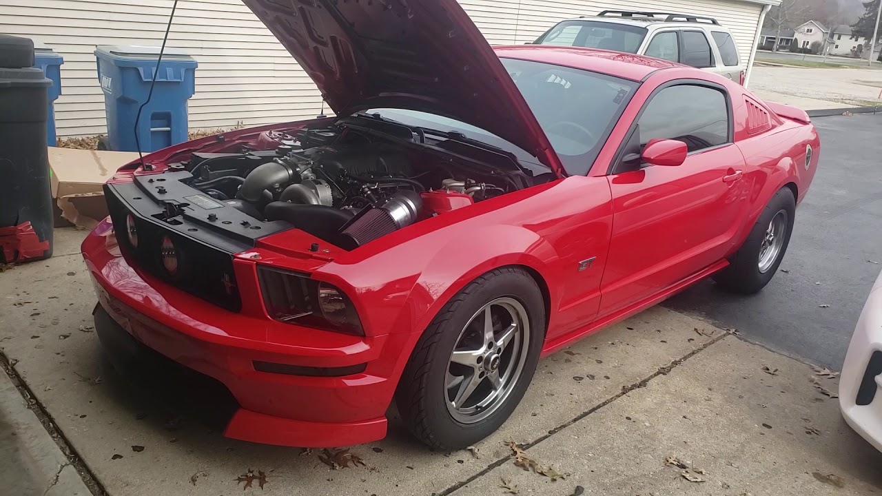 New mustang mods! More boost! Lower charge temps! More traction! - YouTube