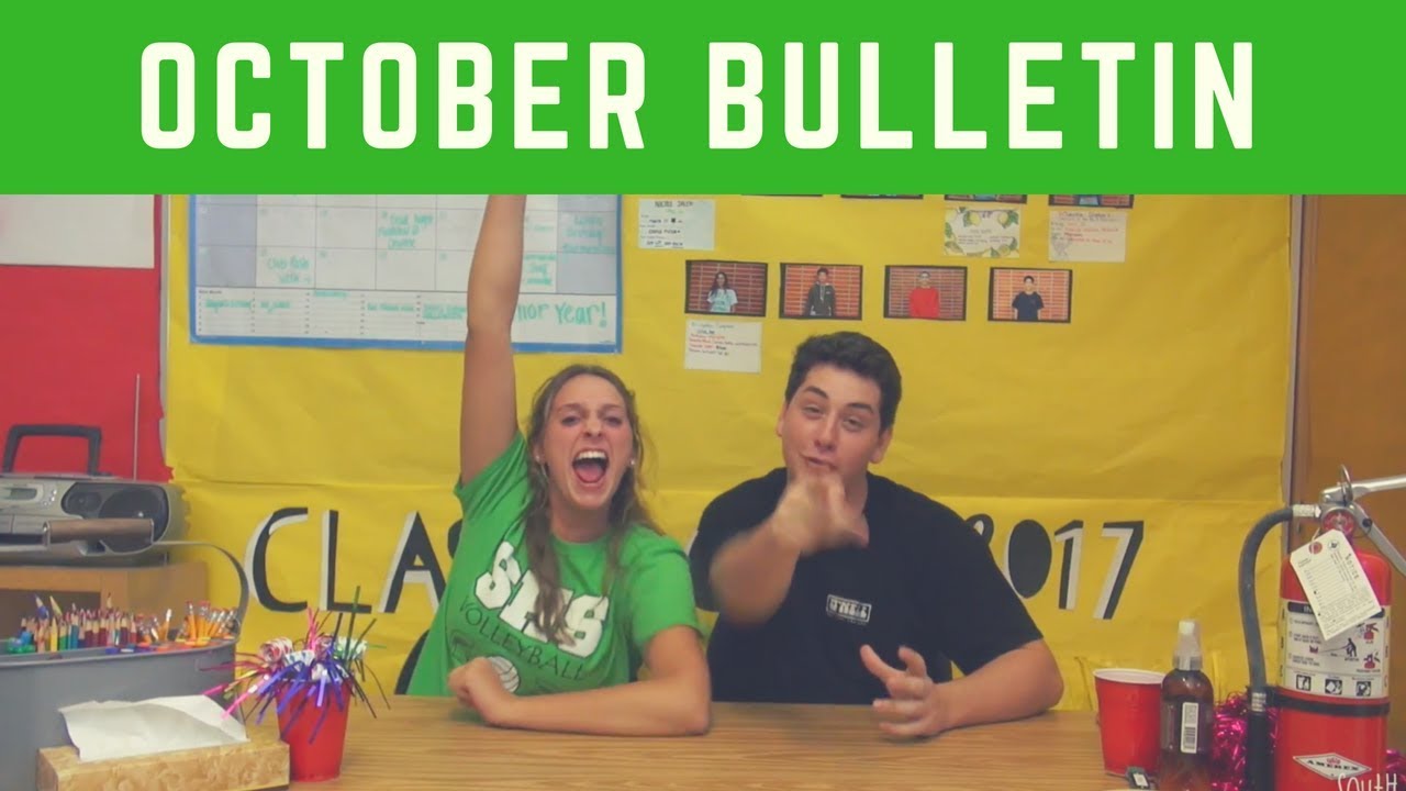 SHS BULLETIN: OCTOBER - YouTube