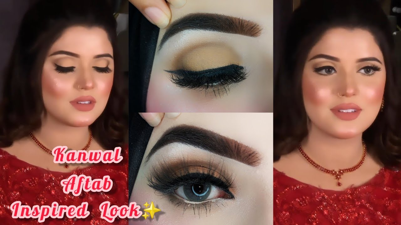Kanwal aftab godh bharai inspired Makeup look | Easy & Quick makeup ...