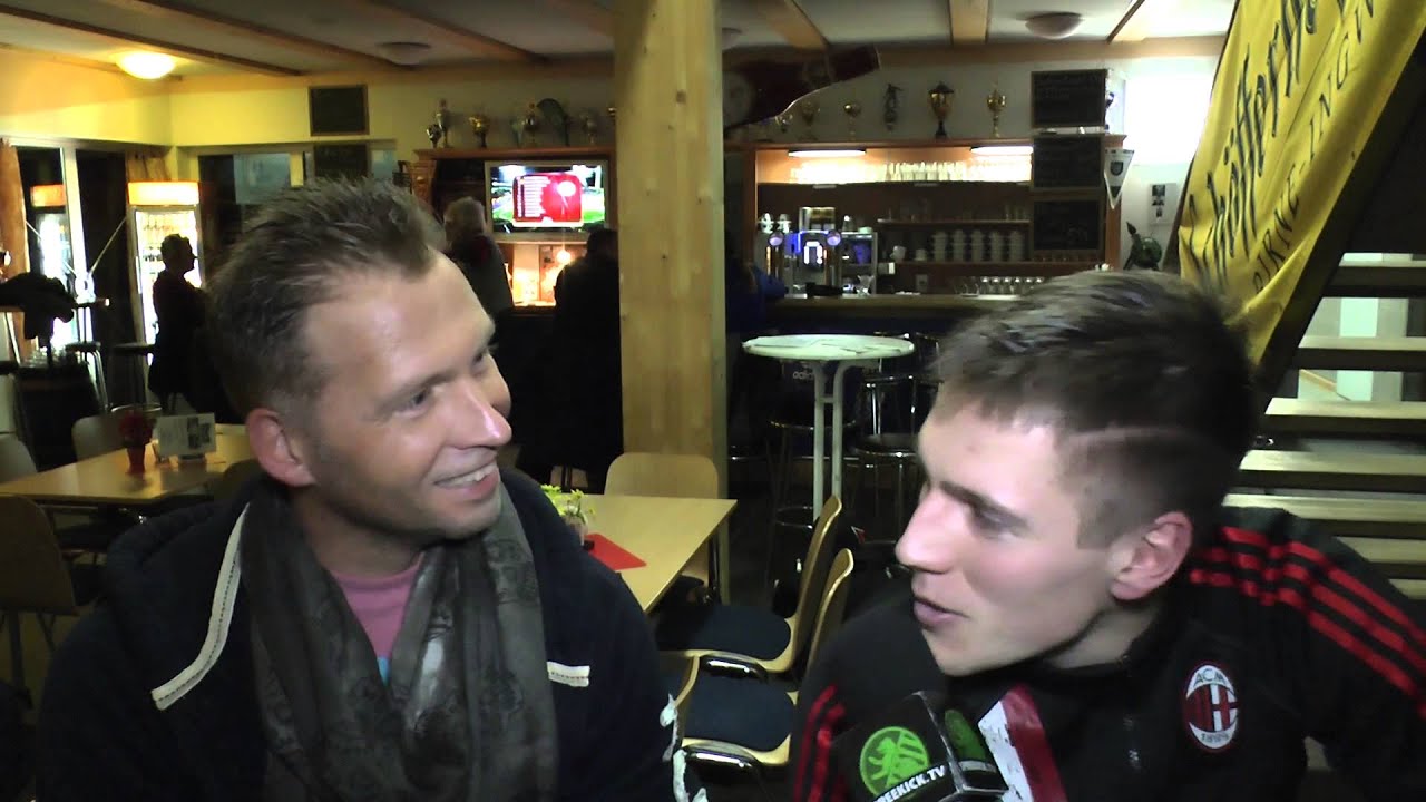 Witz des Monats mit Tim Harder und Torsten "Schnecke" Thiel (beide Blau ...