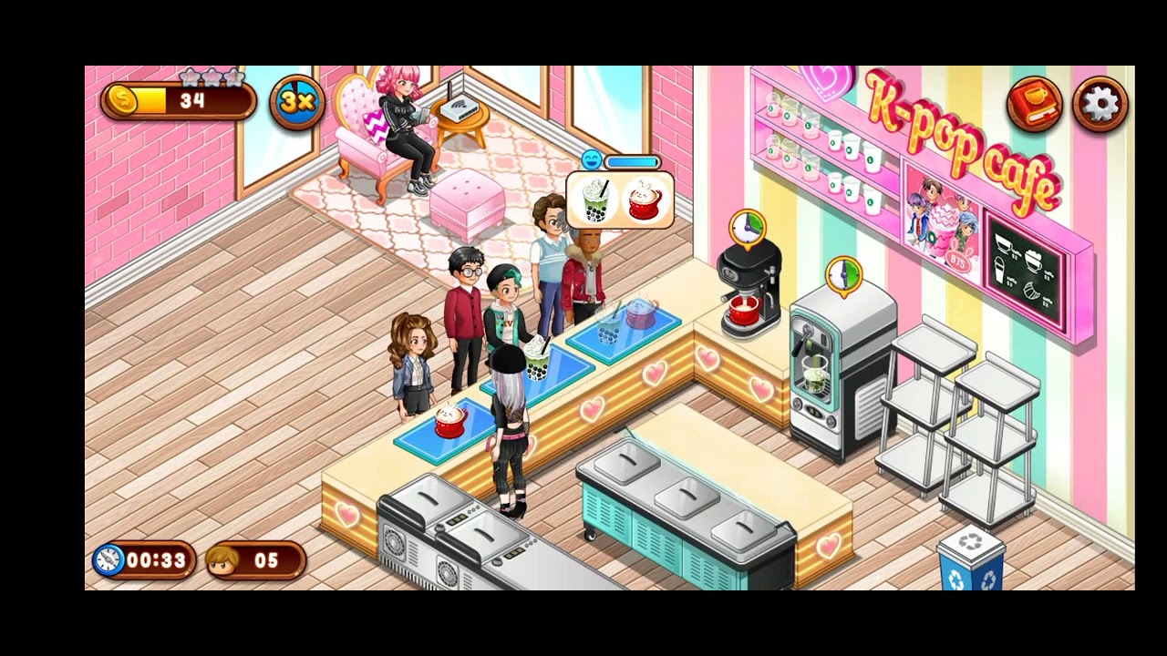 CAFE PANIC COOKING GAME VALENTINE SEASON 2021 DAY #2 - YouTube