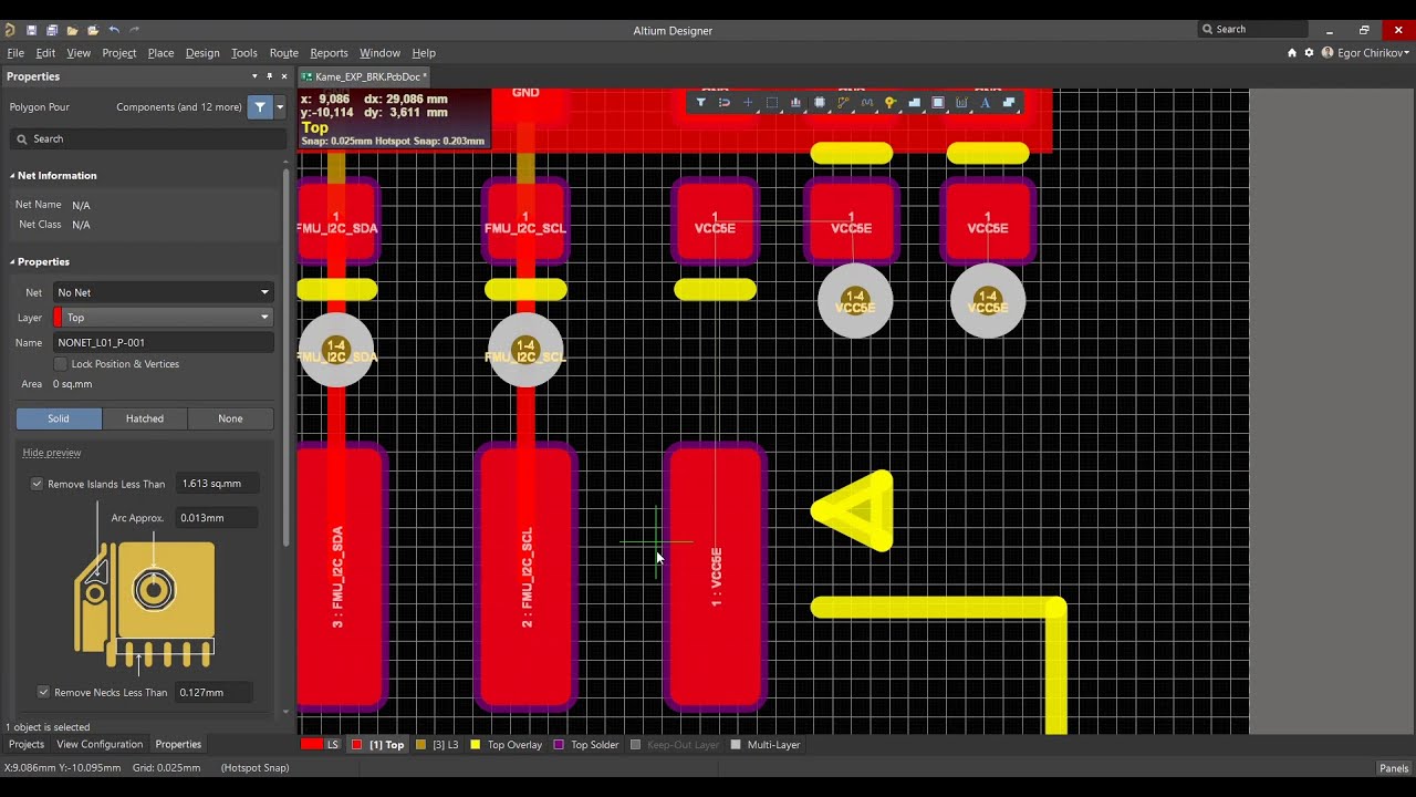 Snapping When Creating Polygons in Altium Designer | PCB Routing - YouTube