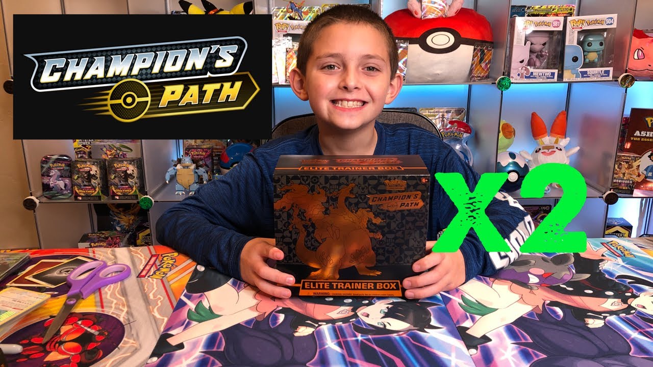 **Champions Path Elite Trainer Box Opening** Charizard V - YouTube