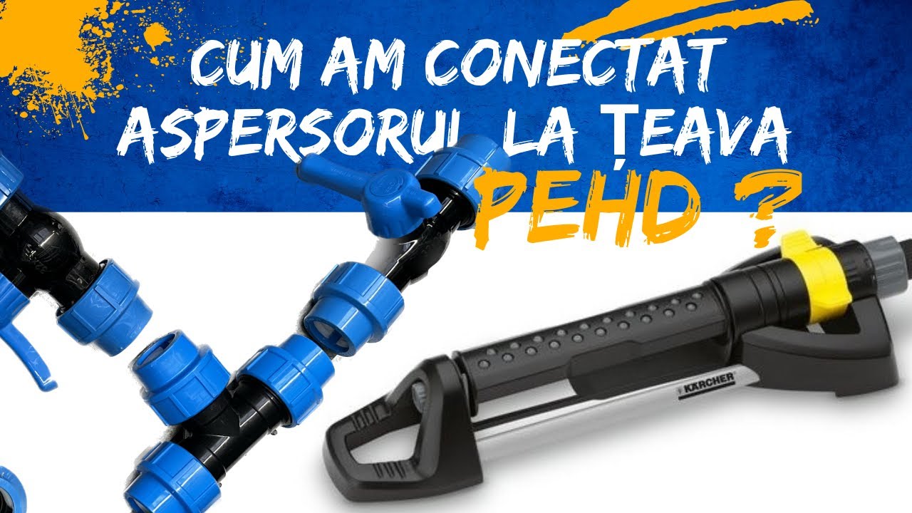 instalatie irigare gradina - YouTube