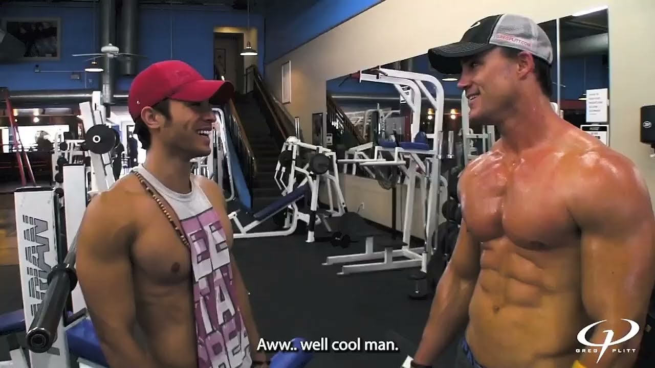 Greg Plitt - Fan Gym Talk - YouTube