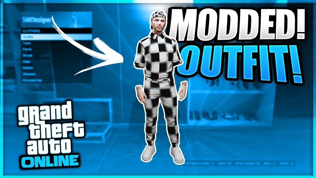 HOW TO GET A FULL CHECKERBOARD OUTFIT - GTA 5 after pacht 1.52 - YouTube