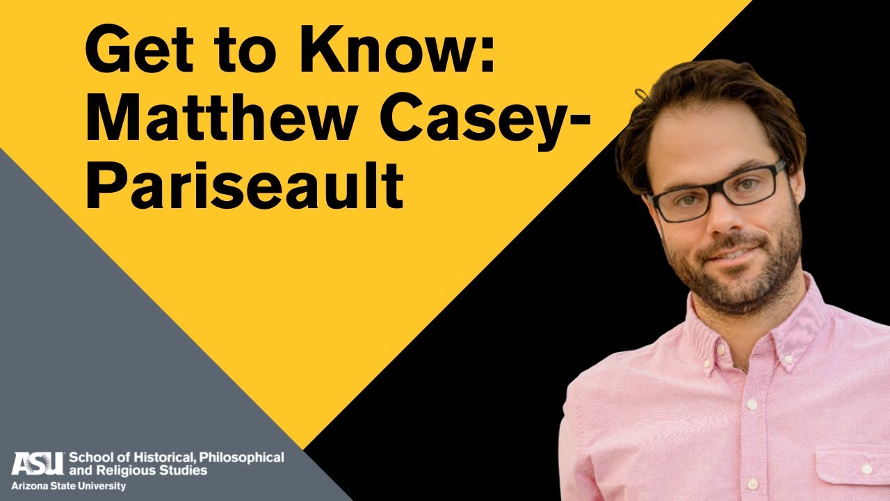 Get to know Matthew Casey-Pariseault: Research and teaching - YouTube